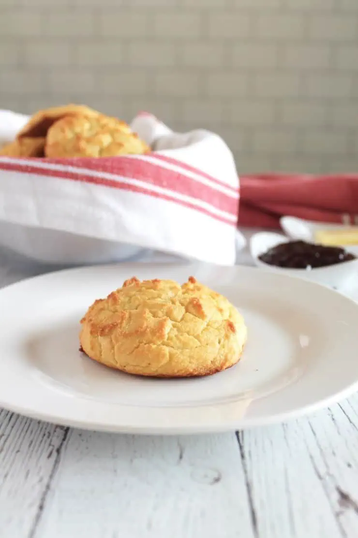 Fluffy Almond And Coconut Flour Biscuits